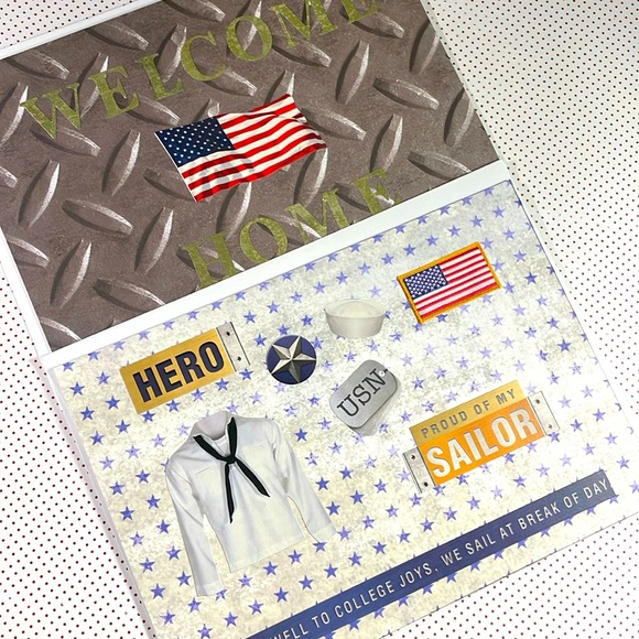 Office | Farewell And Welcome Home Us Navy Greeting Cards | Poshmark